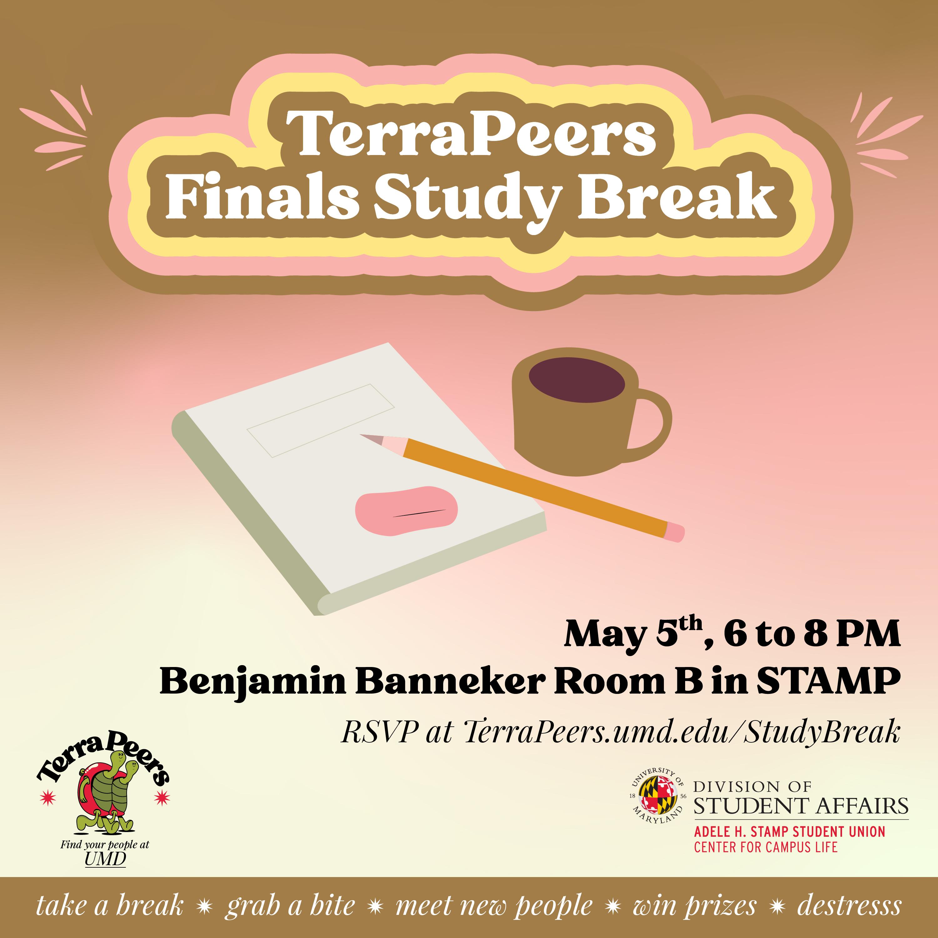 TerraPeers Finals Study Break | Adele H. Stamp Student Union